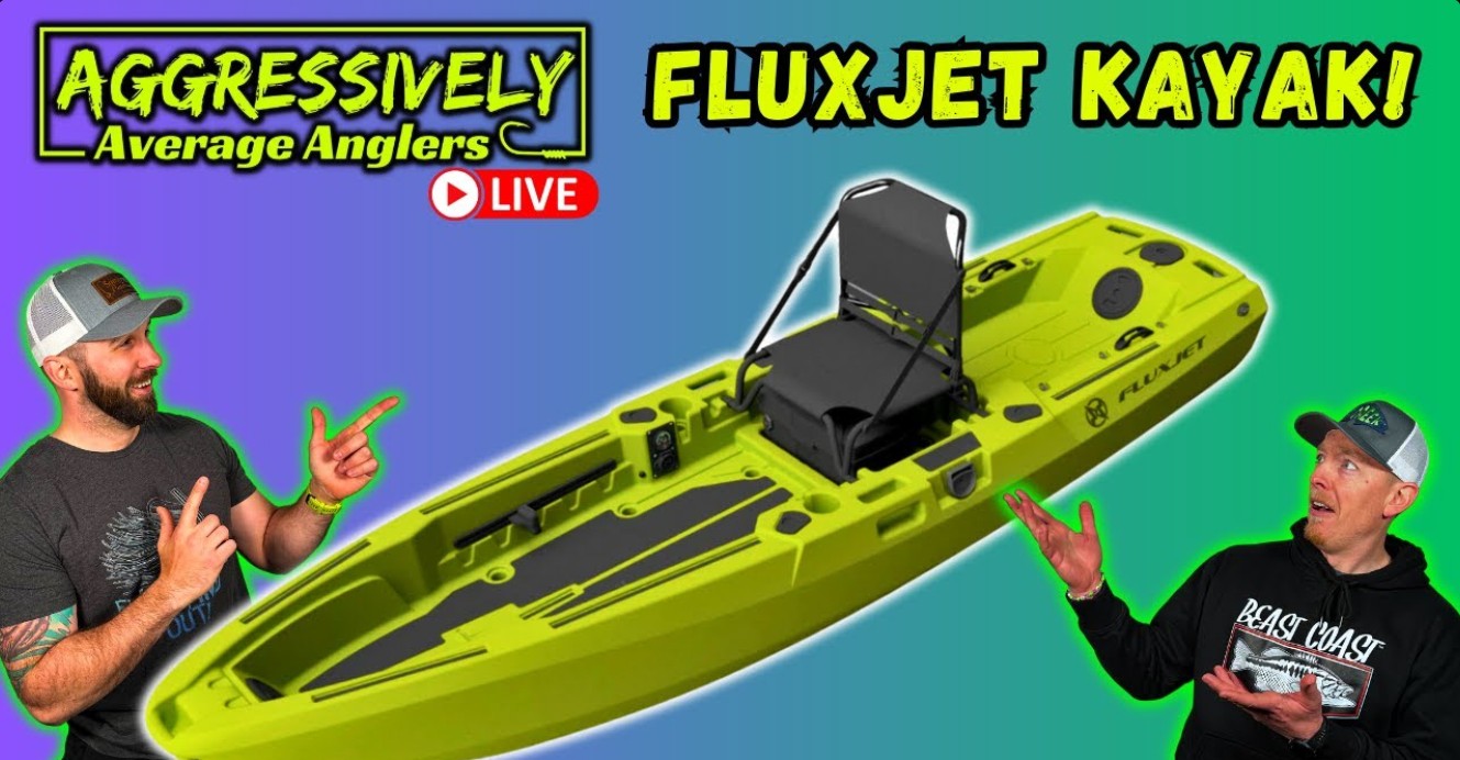 FluxJet Jet-Powered Kayak Featured on AAngler Live Stream – FluxJet Kayaks